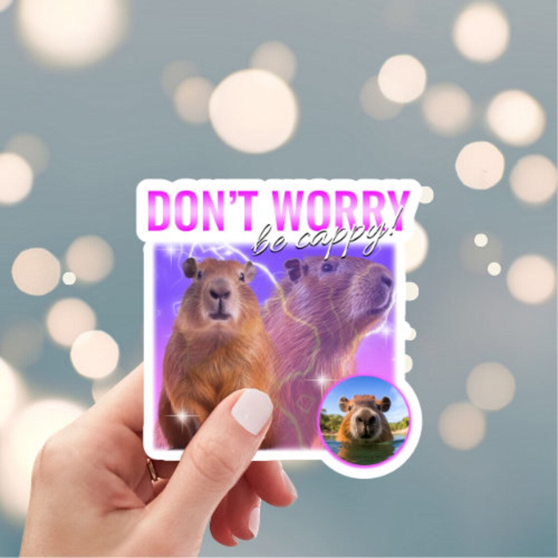 Don't Worry Be Cappy Svg, Uplifting Quote Svg, Inspirational Quote Svg ...