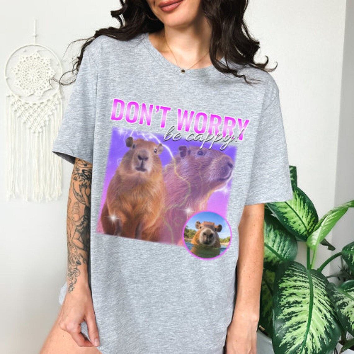 Don't Worry Be Cappy Svg, Uplifting Quote Svg, Inspirational Quote Svg ...