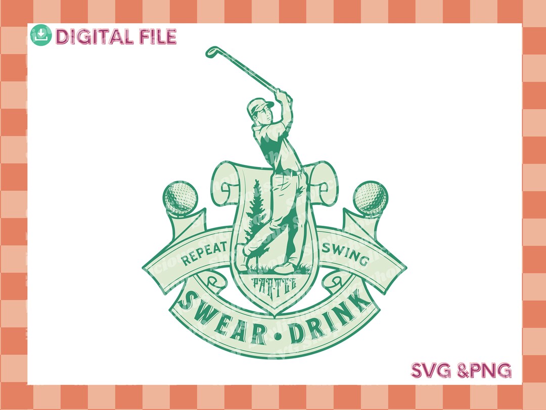 Golf Svg, Golf Png, Golfing Svg, Golf Cut File, Golf Clipart, Golfer ...
