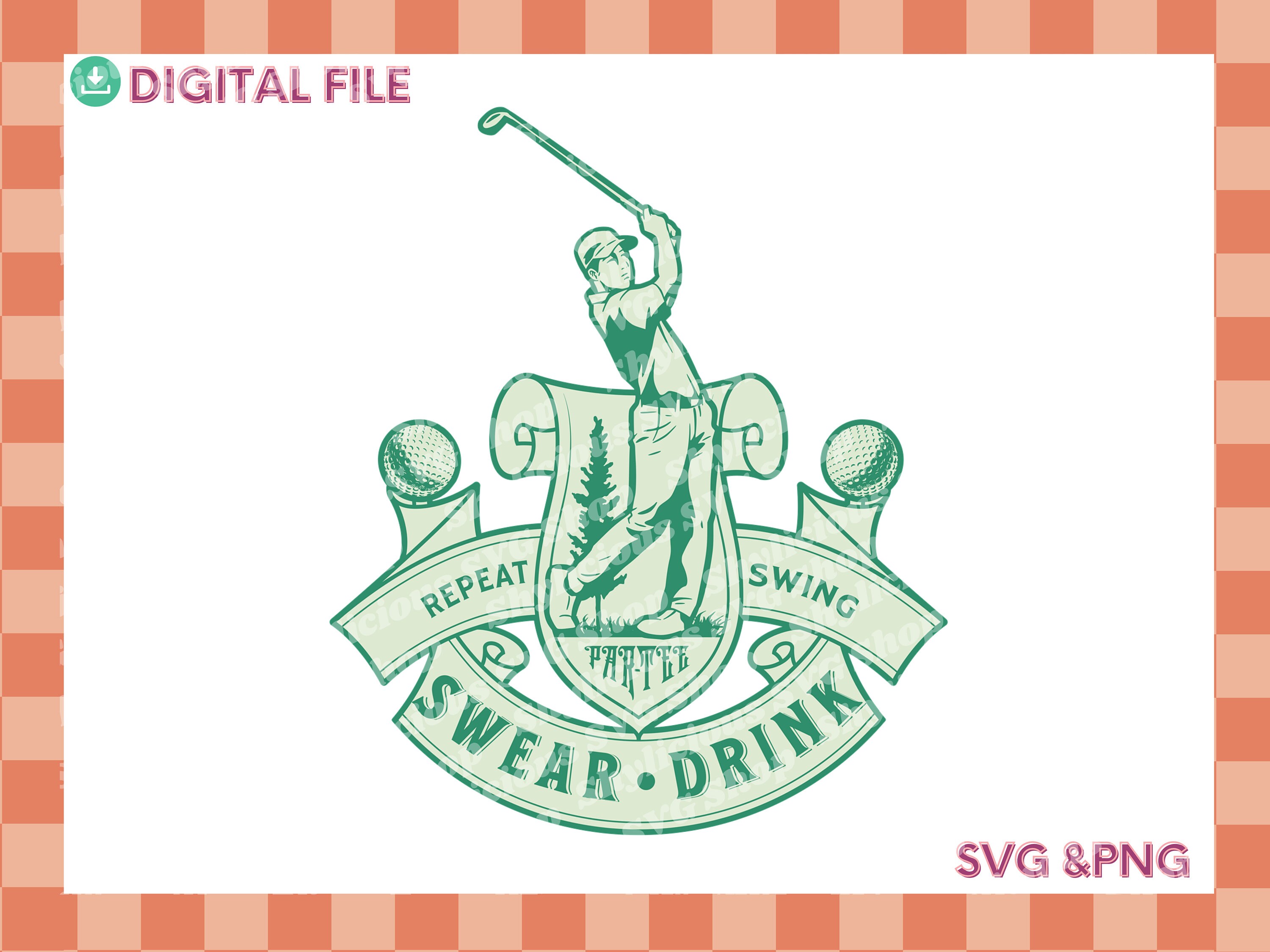 Golf Svg Golf Png Golfing Svg Golf Cut File Golf Clipart - Etsy