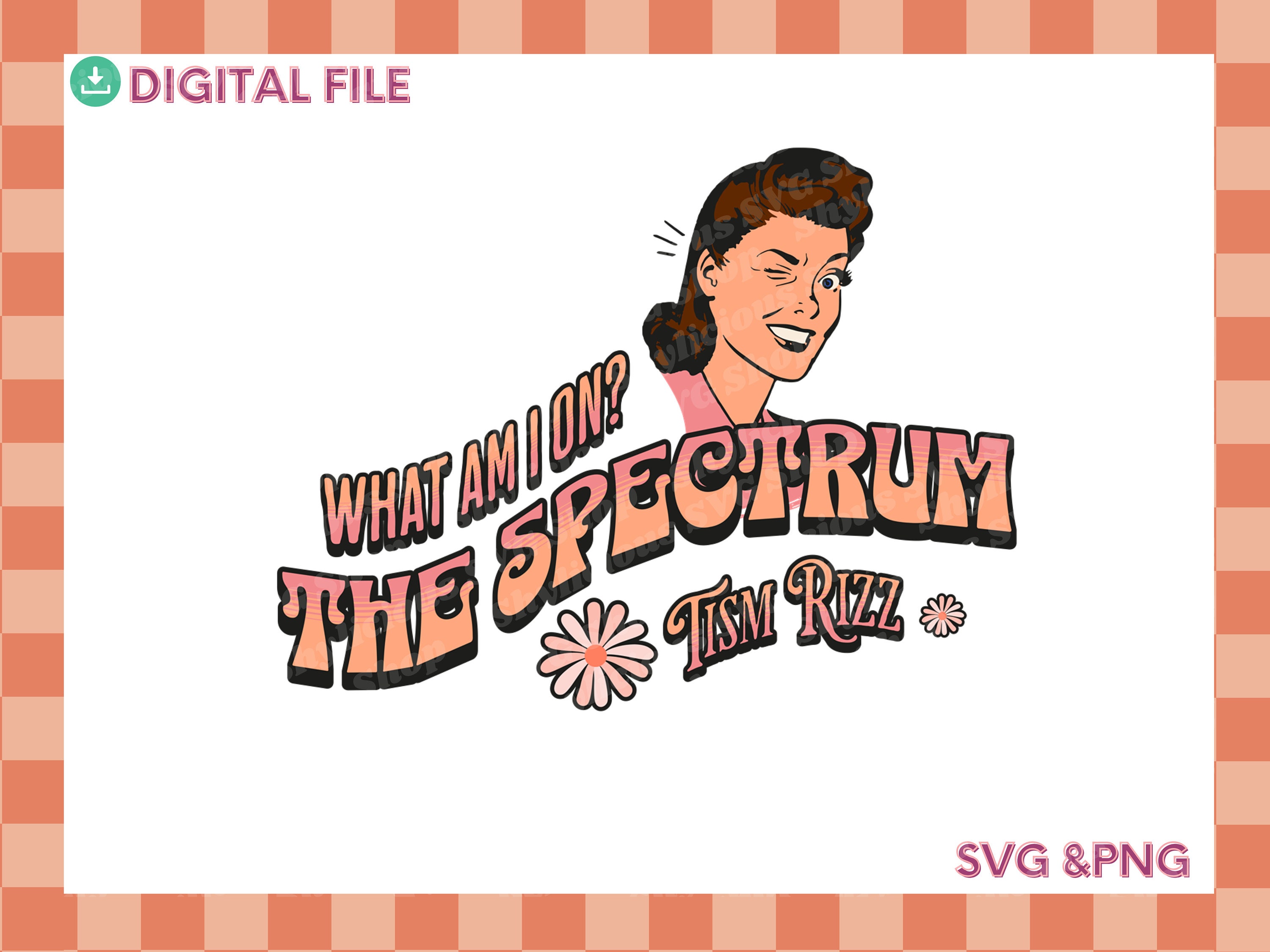 Autism Rizz, Mental Health Svg, Adhd Svg for Cricut, Anxiety Svg Files ...