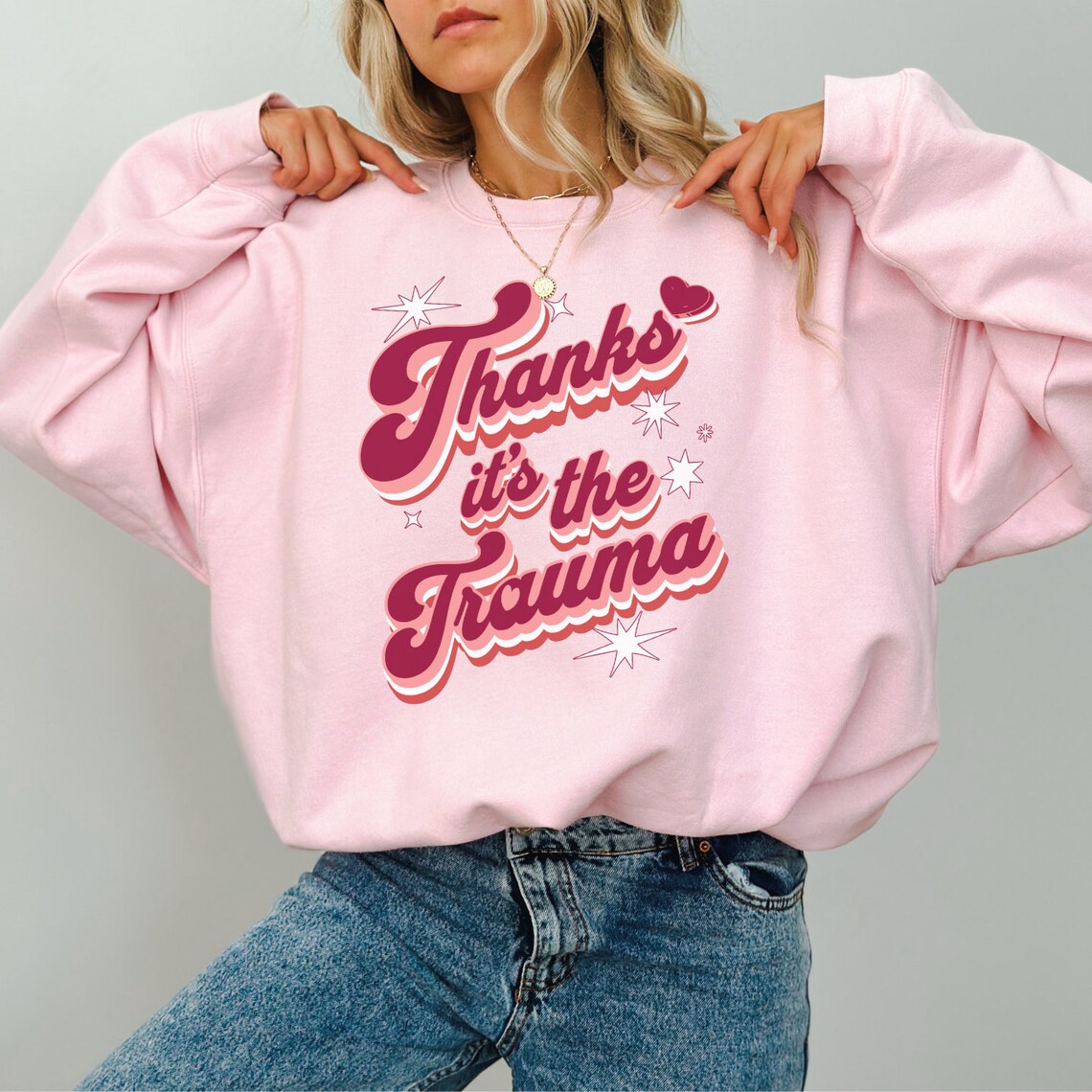 Thanks Its the Trauma, Trauma Svg, Mental Health Svg, Adhd Svg, Anxiety ...