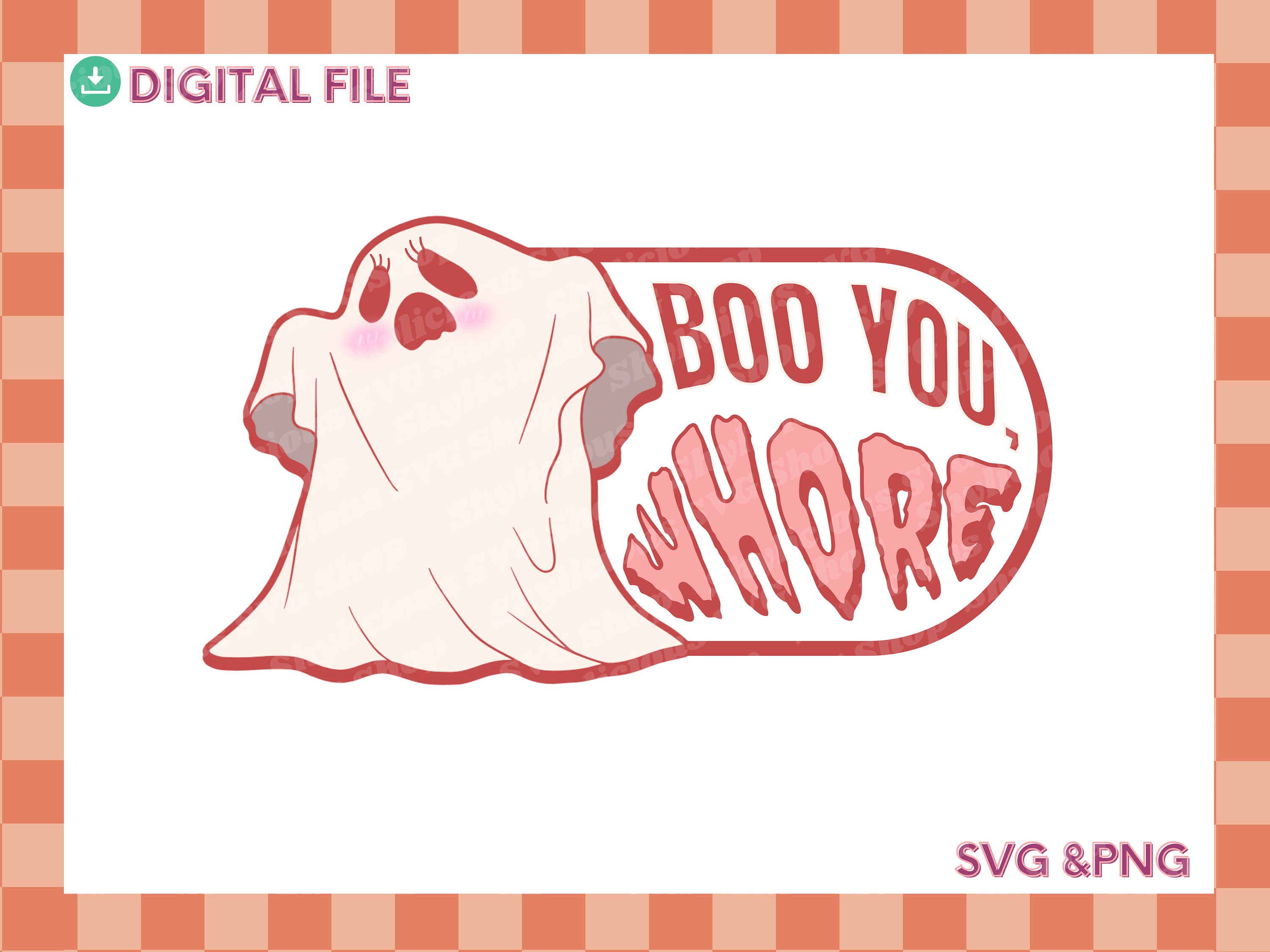 Boo You Whre, Halloween Ghost Png, Retro Halloween Svg, Halloween ...