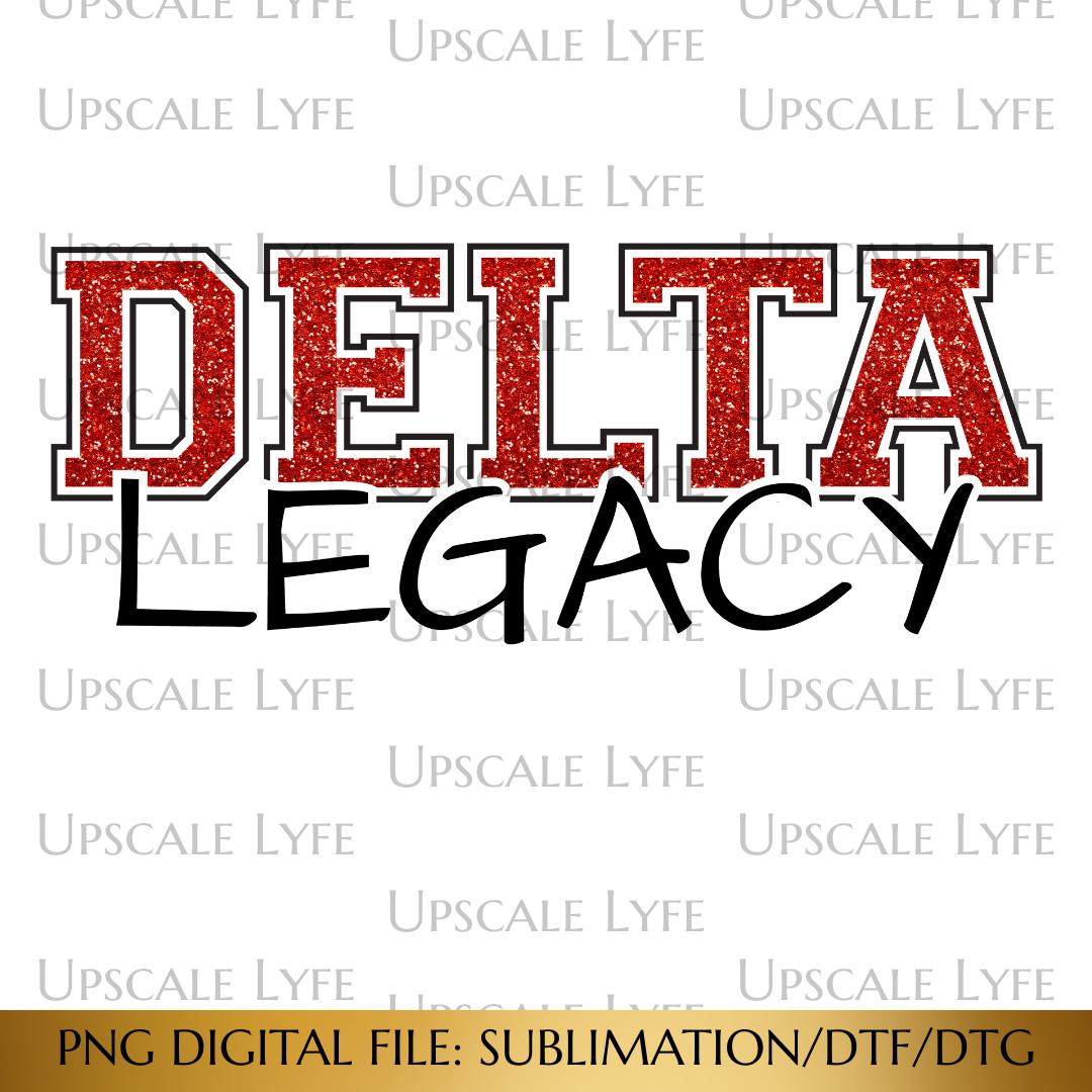 Delta Legacy PNG: DTF Sublimation Design (digital Download) - Etsy
