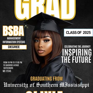 CUSTOM Magazine Cover, Digital PNG File ONLY, Personalized Magazine ...