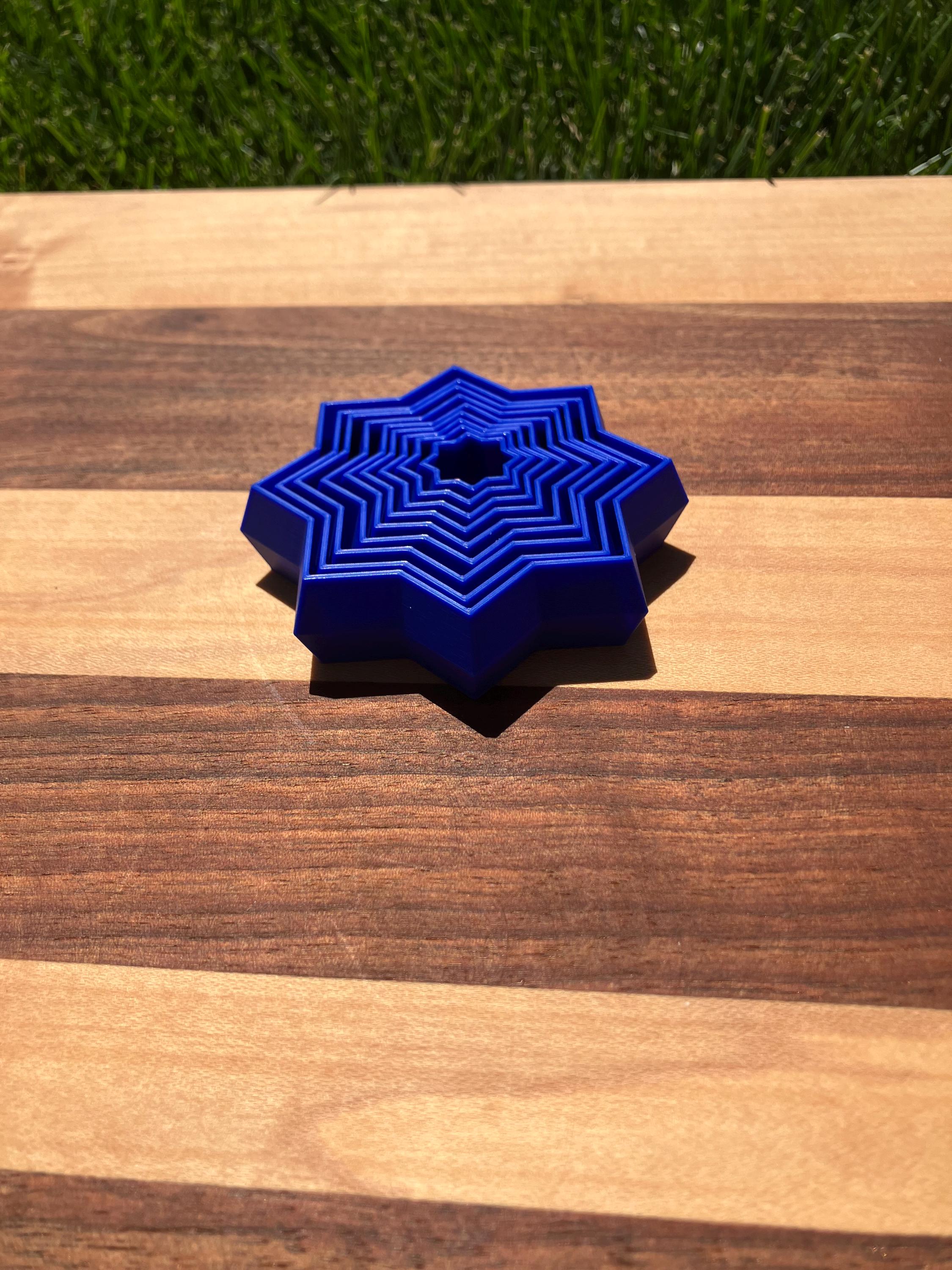 Fidget Star 3D Printed - Etsy