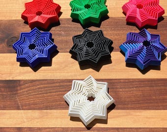 Star Fidget Toy - 3D Printed - Stress Relief - Sensory Toy - Etsy