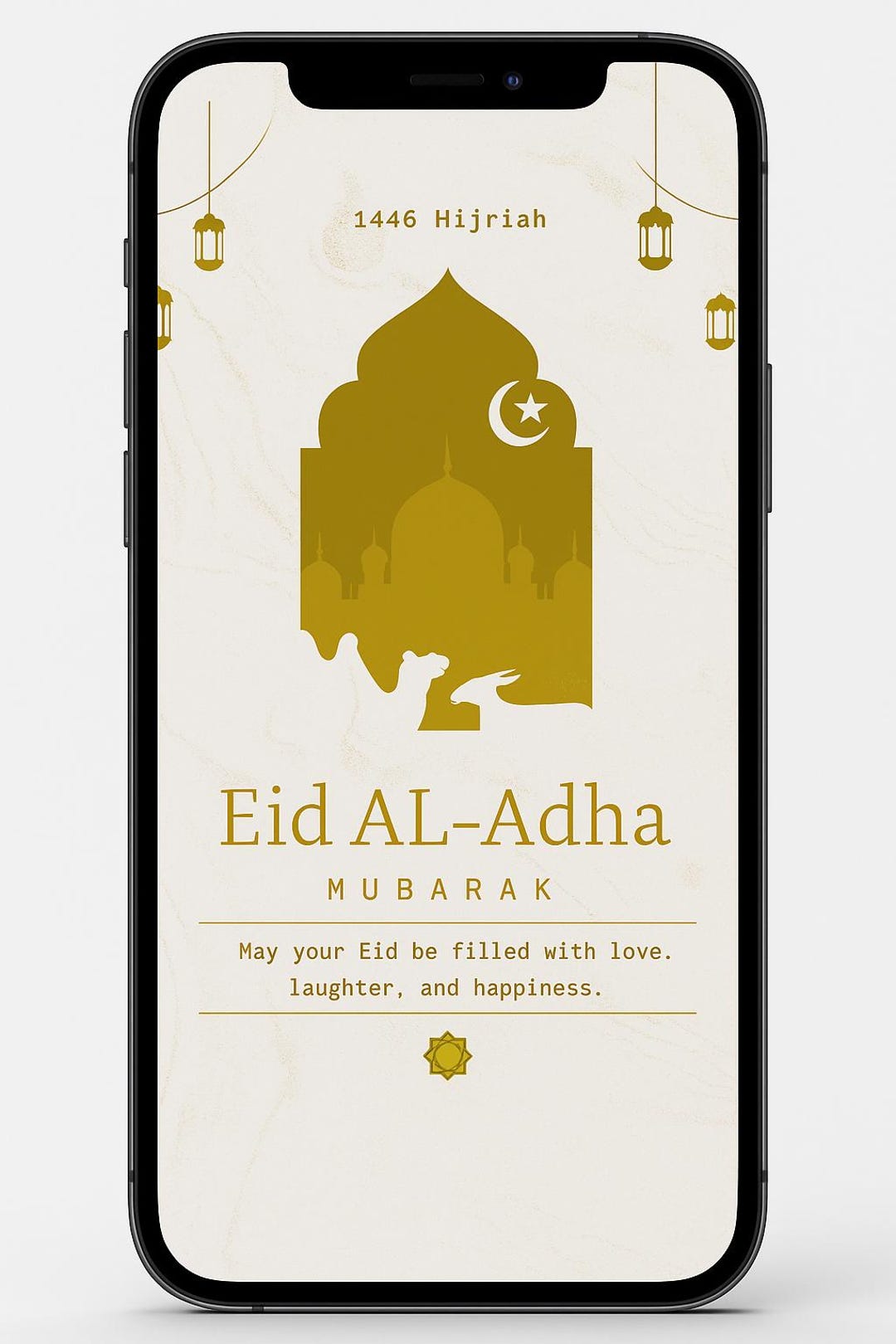 Customisable Eid Al-adha Digital Celebration Card - Etsy