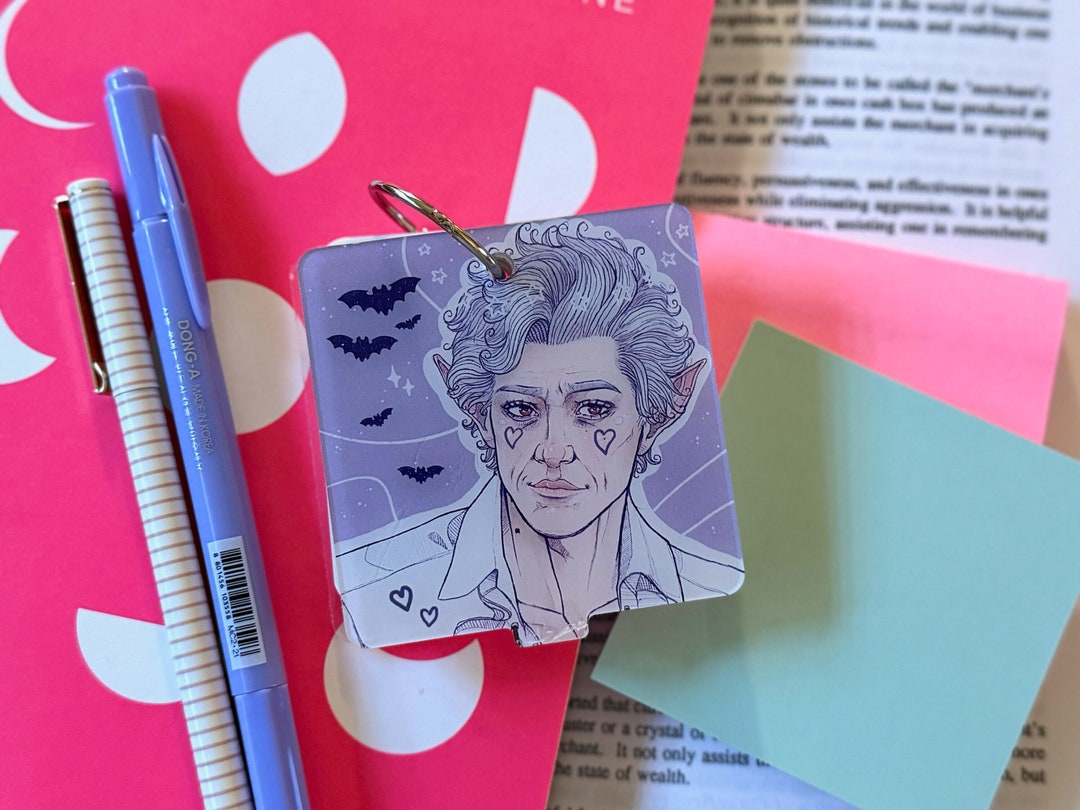 Astarion Baldur's Gate Acrylic Standee Binder Memo Notepad BG3 - Etsy