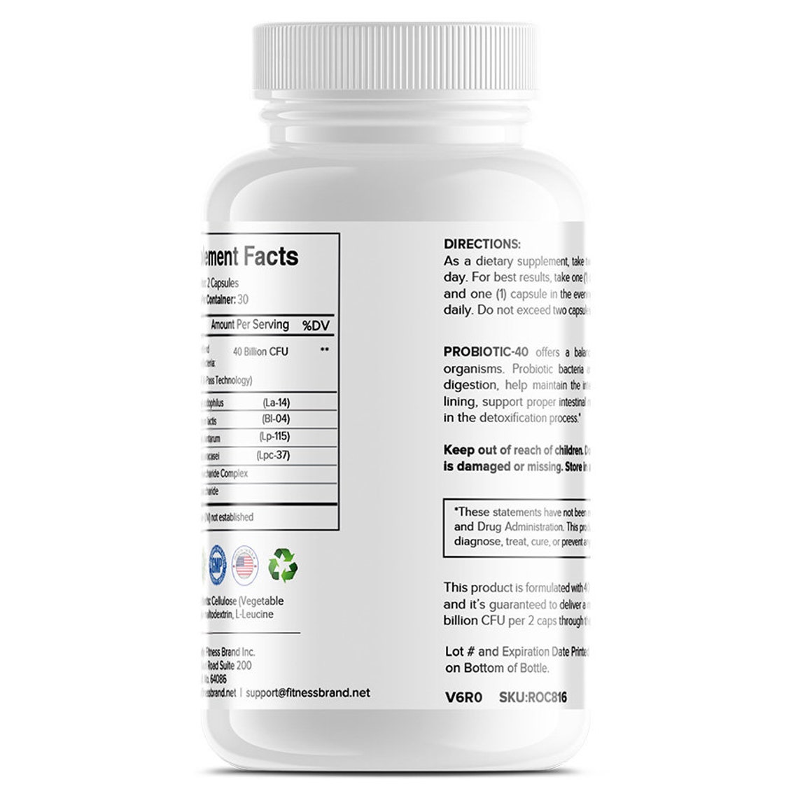 Probiotic | Natural Probiotic | Probiotic Supplement | Dietary ...