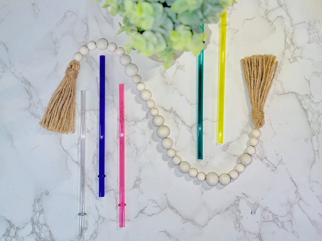 Reusable Straw | Iced Coffee Matcha Drink Accessories | Choose Your ...