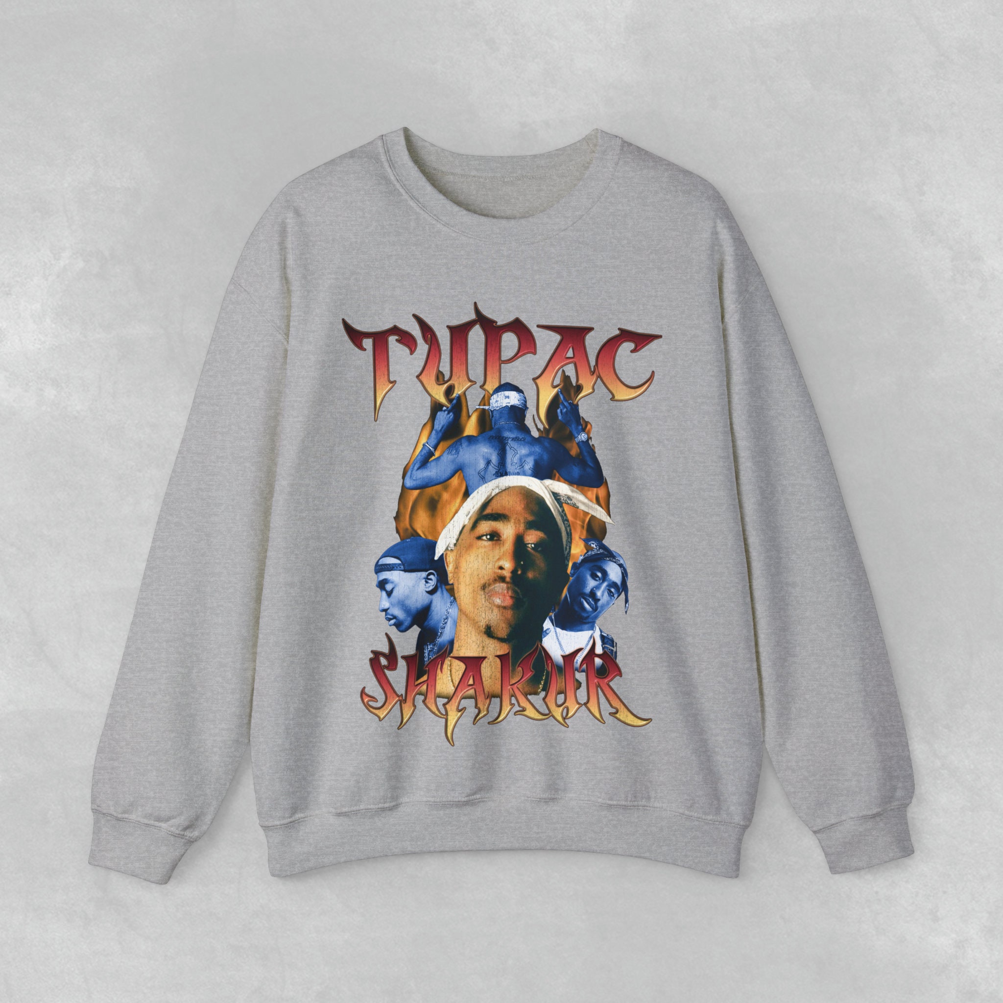 Tupac Shakur Crewneck Sweatshirt,tupac Shirt,tupac Hoodie,rap ...