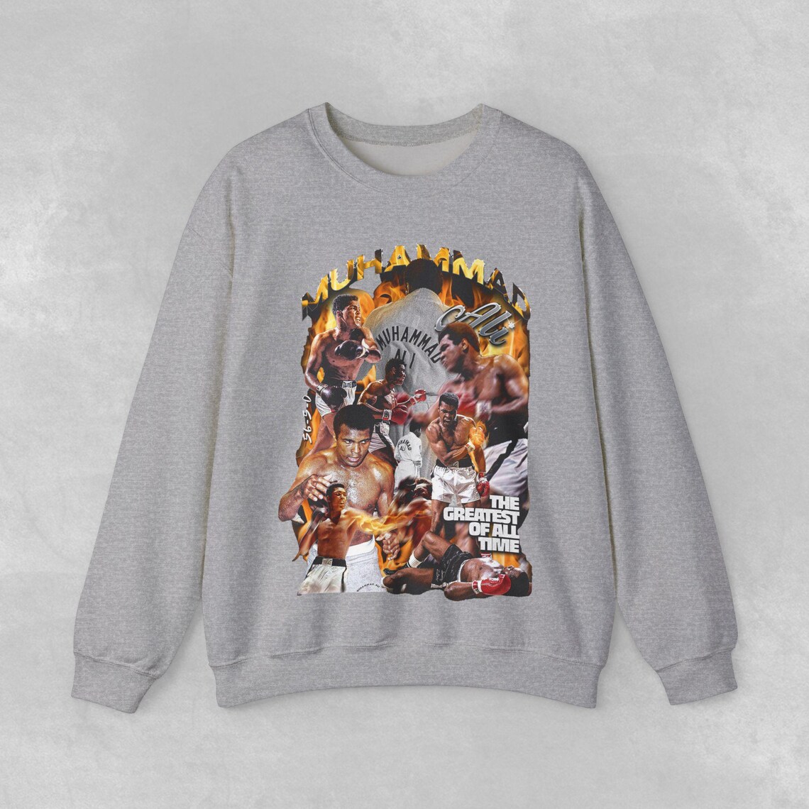 Muhammad Ali Boxing Sweatshirt: Sports Fan Apparel - Etsy