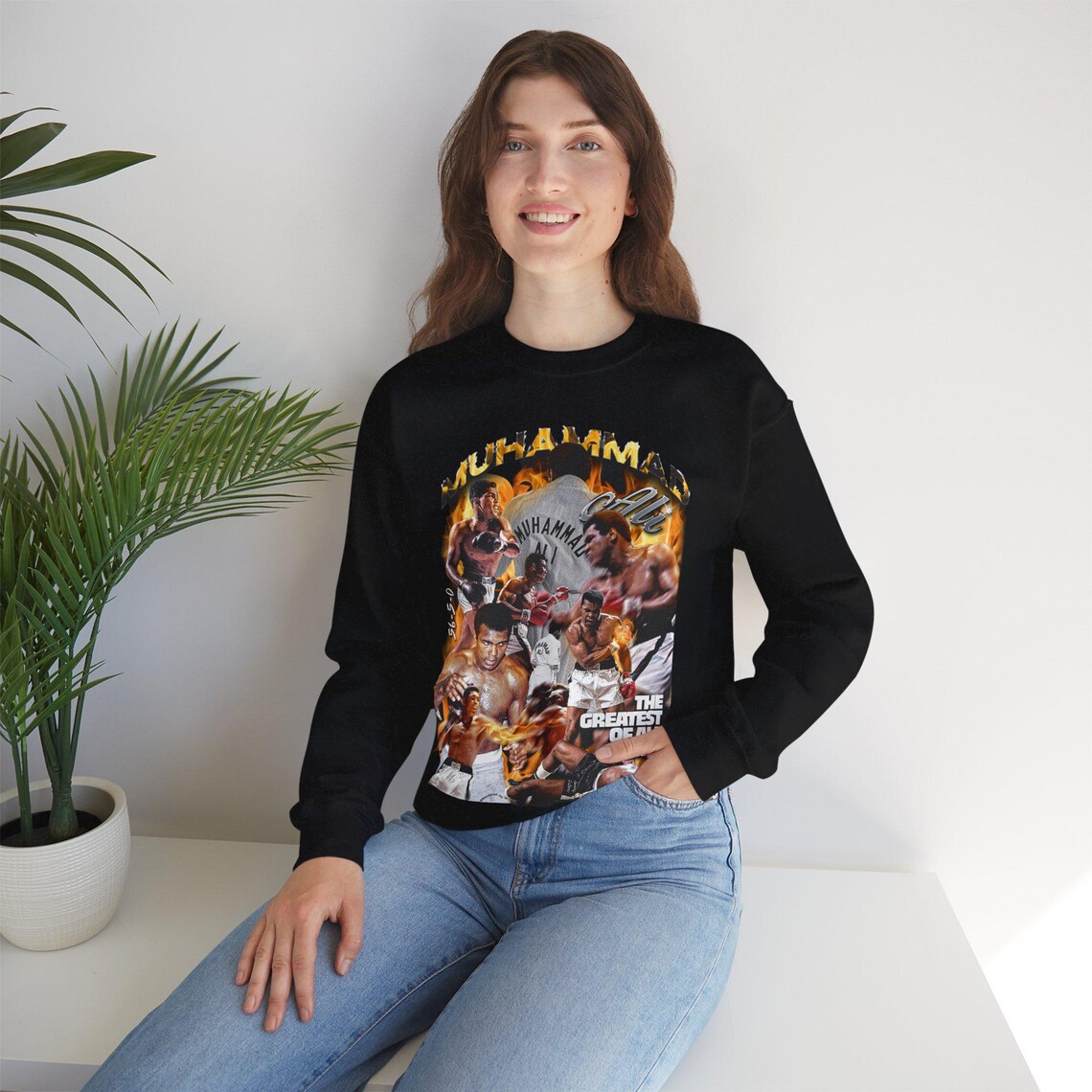 Muhammad Ali Boxing Sweatshirt: Sports Fan Apparel - Etsy