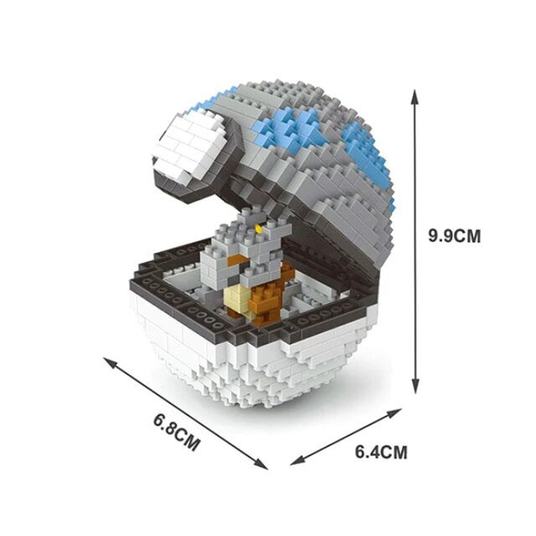 Pokemon Blocks Pokeball Mini Building Heavy Ball W/ Cubone - Etsy