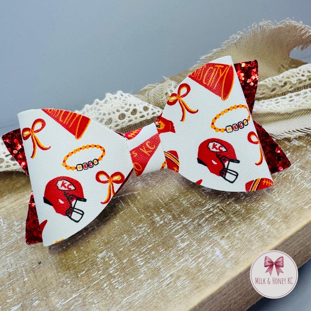 Kansas City Chiefs Bow - Etsy