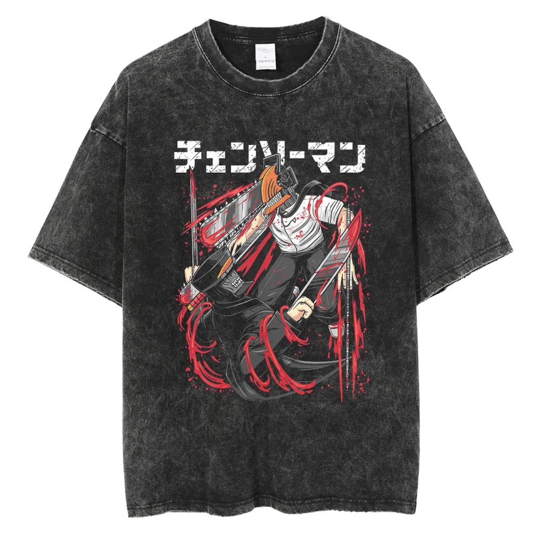Chainsawman Vintage T-shirt - Etsy