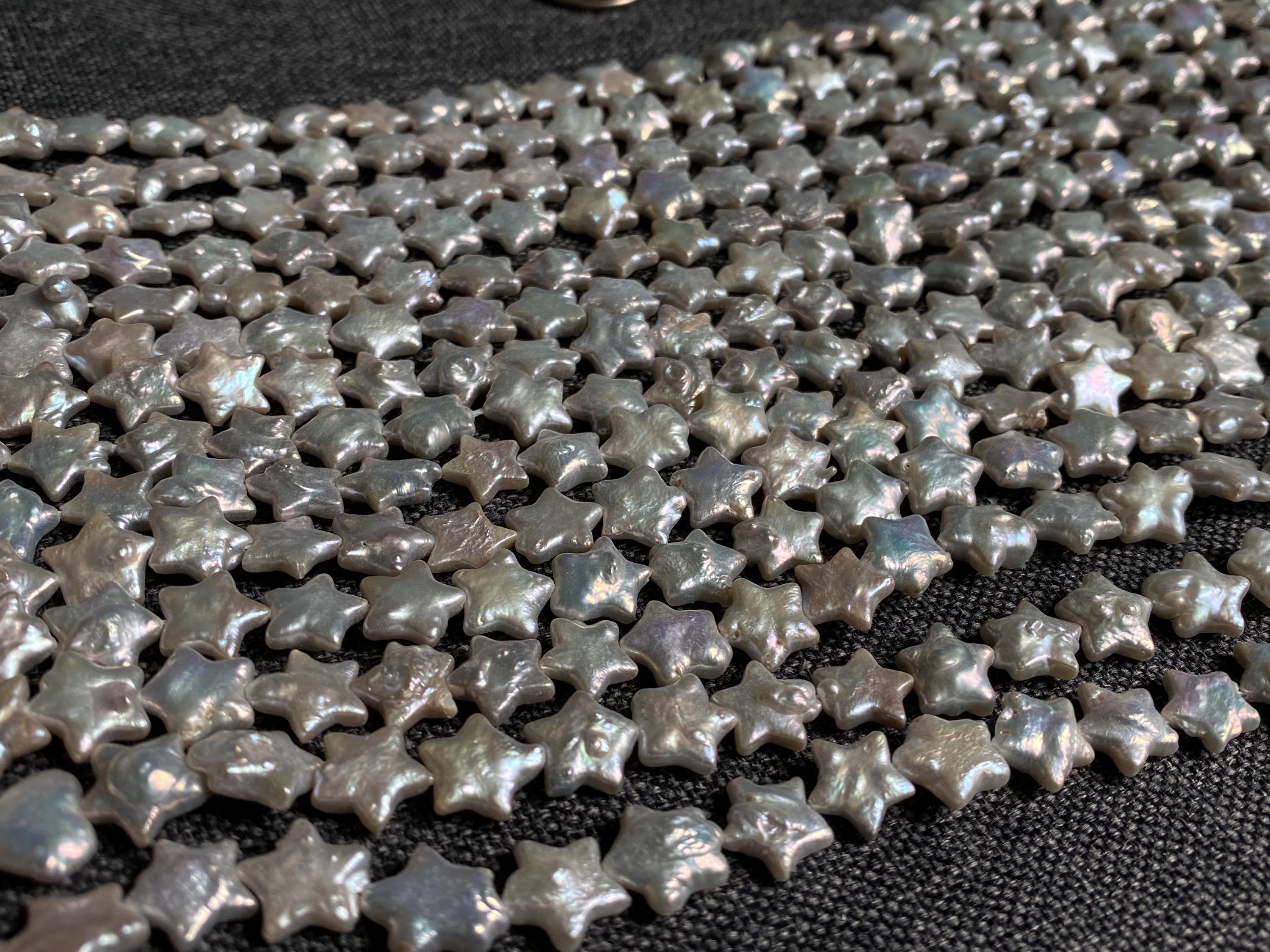 Natural Freshwater Baroque Star Pearl Wholesale Thought Hole Gift for ...