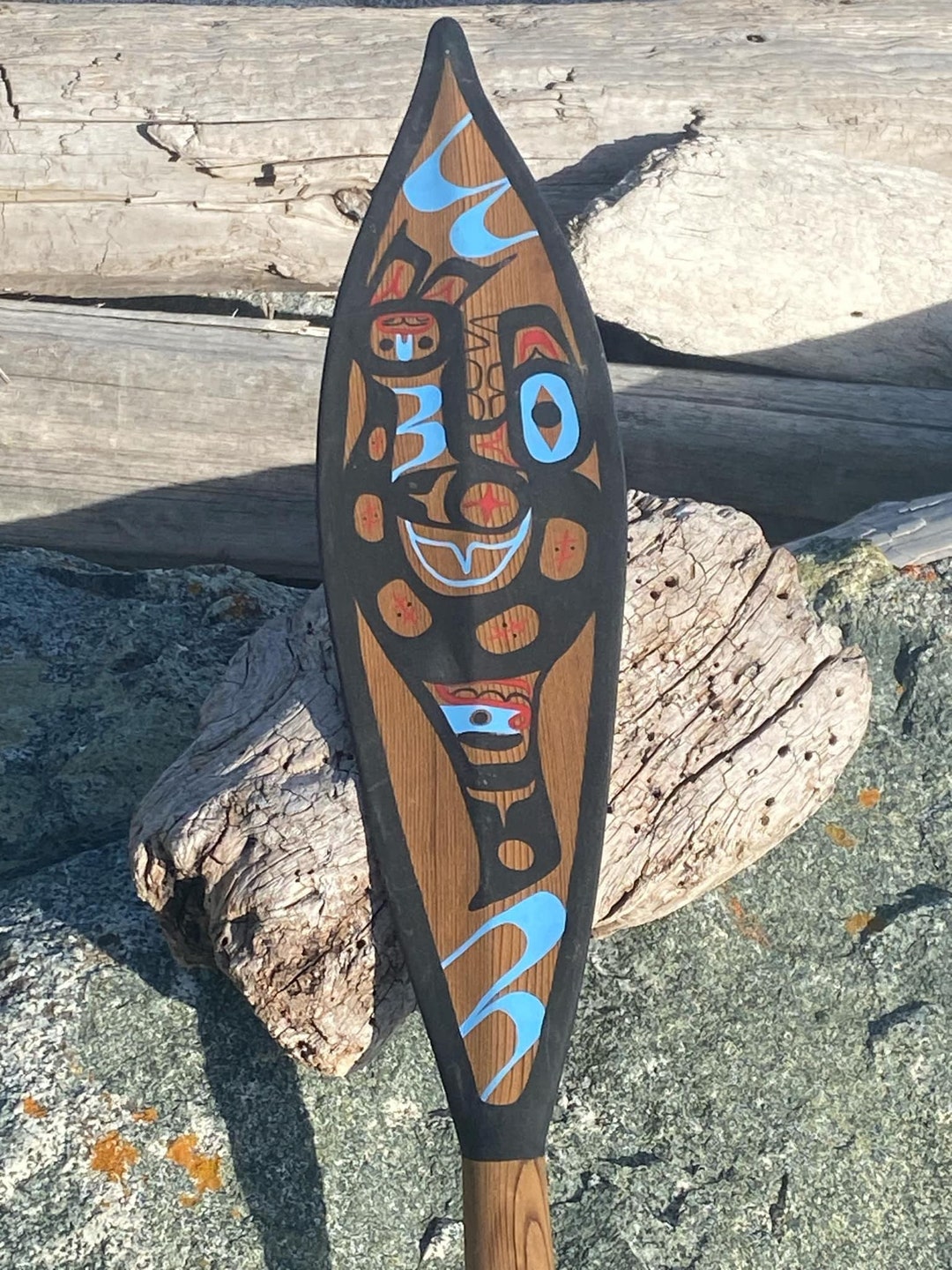 First Nations Northwest Coast Indigenous Cedar Painted Killer Whale ...