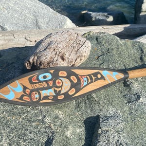 First Nations Northwest Coast Indigenous Cedar Painted Killer Whale ...
