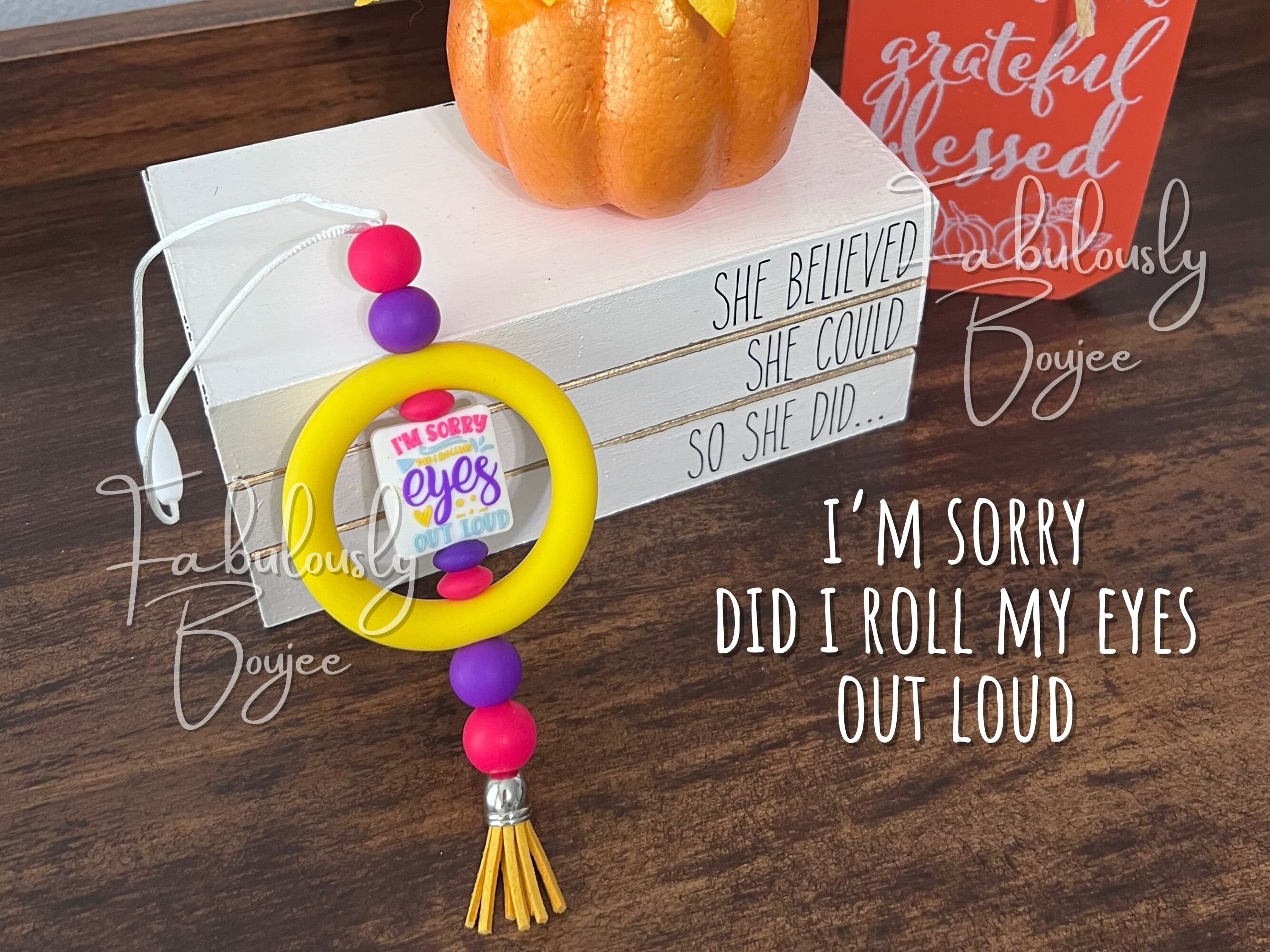 Silicone Car Charm, Silicone Beads, Silicone Focal Bead, Rearview ...