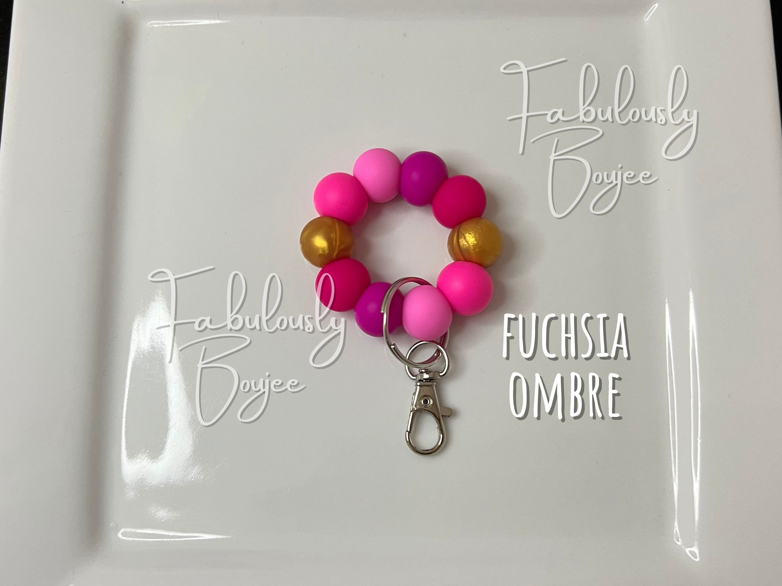 Silicone Mini Key Ring, Silicone Beads, Silicone Zipper Pull, Mini ...