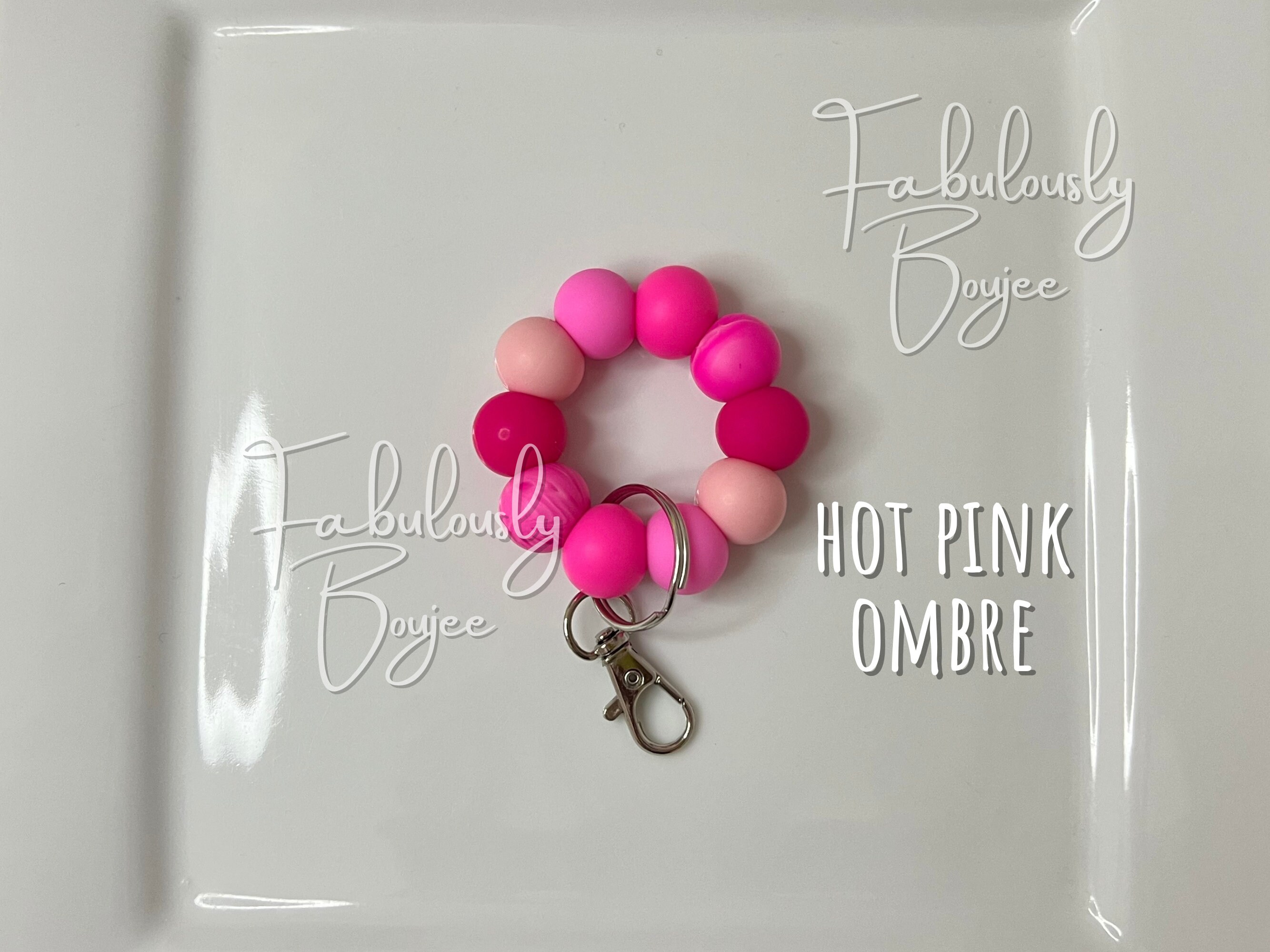 Silicone Mini Key Ring, Silicone Beads, Silicone Zipper Pull, Mini ...