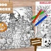 100 Pages Printable Halloween Coloring Page - PDF - Etsy