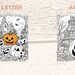 100 Pages Printable Halloween Coloring Page - PDF - Etsy