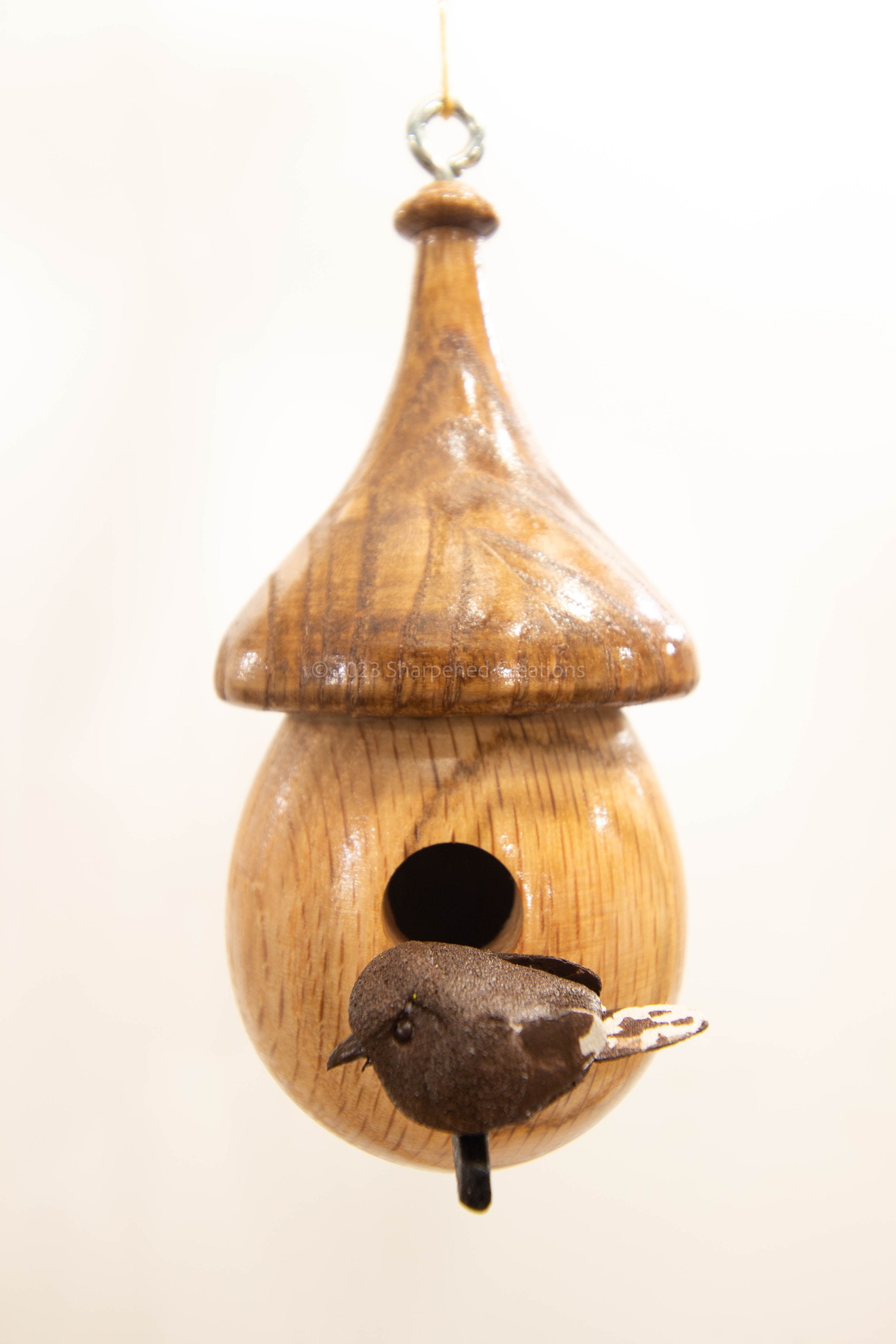 Handmade Birdhouse Christmas Tree Ornament With Bird Unique - Etsy Canada