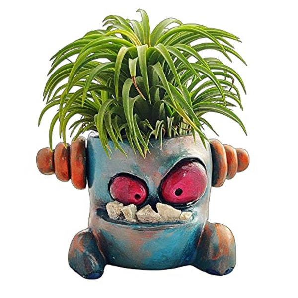 Monster Plant Pot - Etsy
