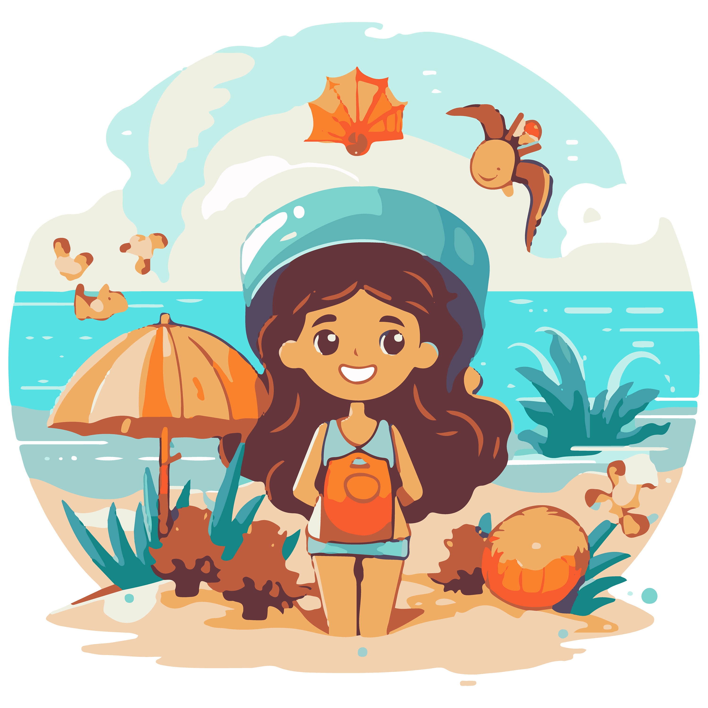 Outdoor Adventure Essentials: Nature & Activities Gear Vector Graphics ...