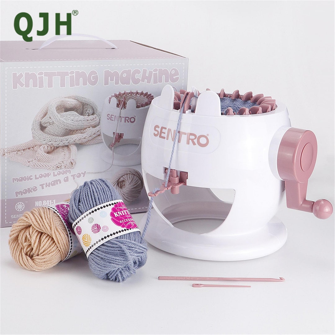Knitting Machine, 22 Needles Rabbit Smart Knitting Loom Machines Kit ...