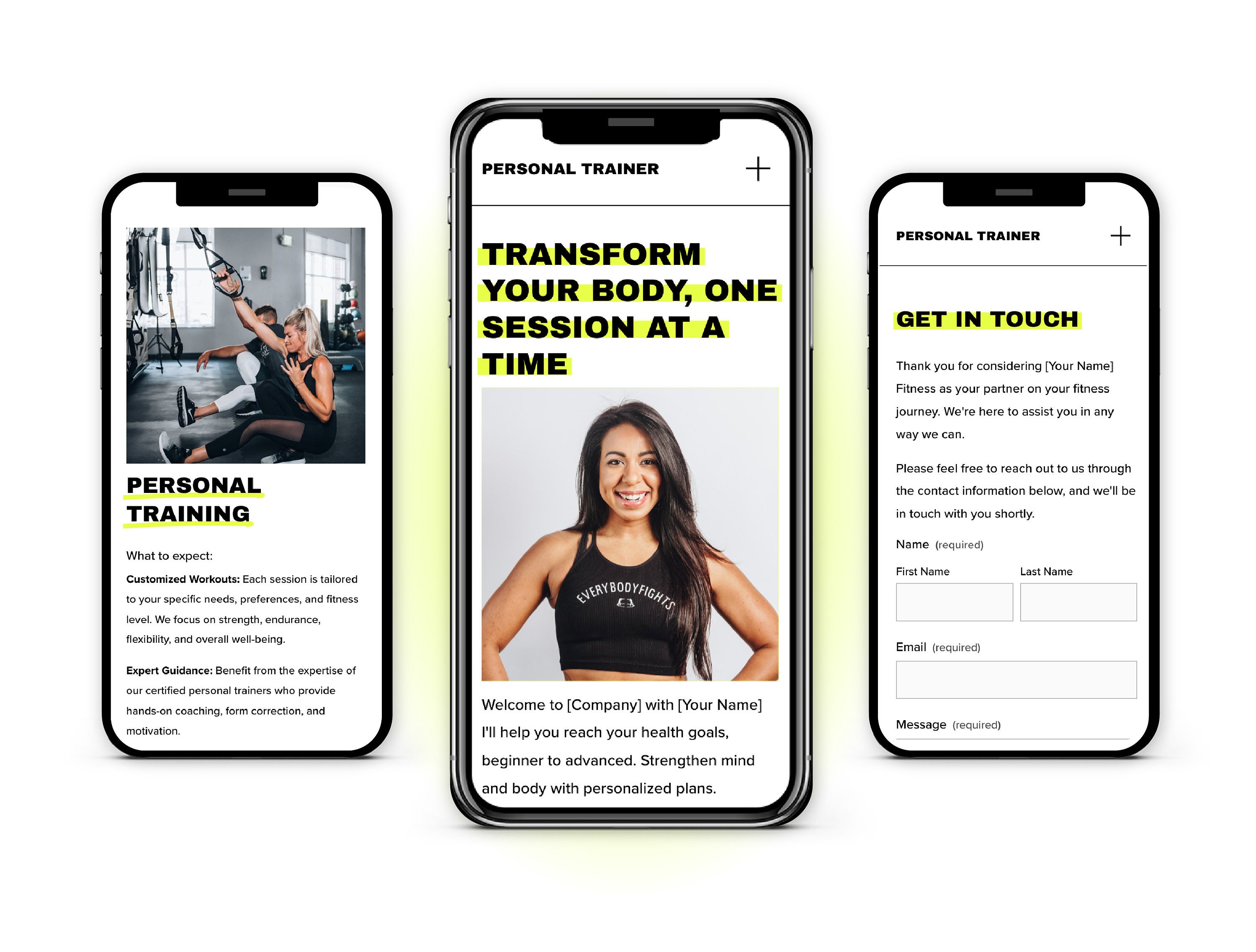 Personal Trainer Website Template | Squarespace | Fitness Coach ... Personal Trainer Website Template | Squarespace | Fitness Coach ...