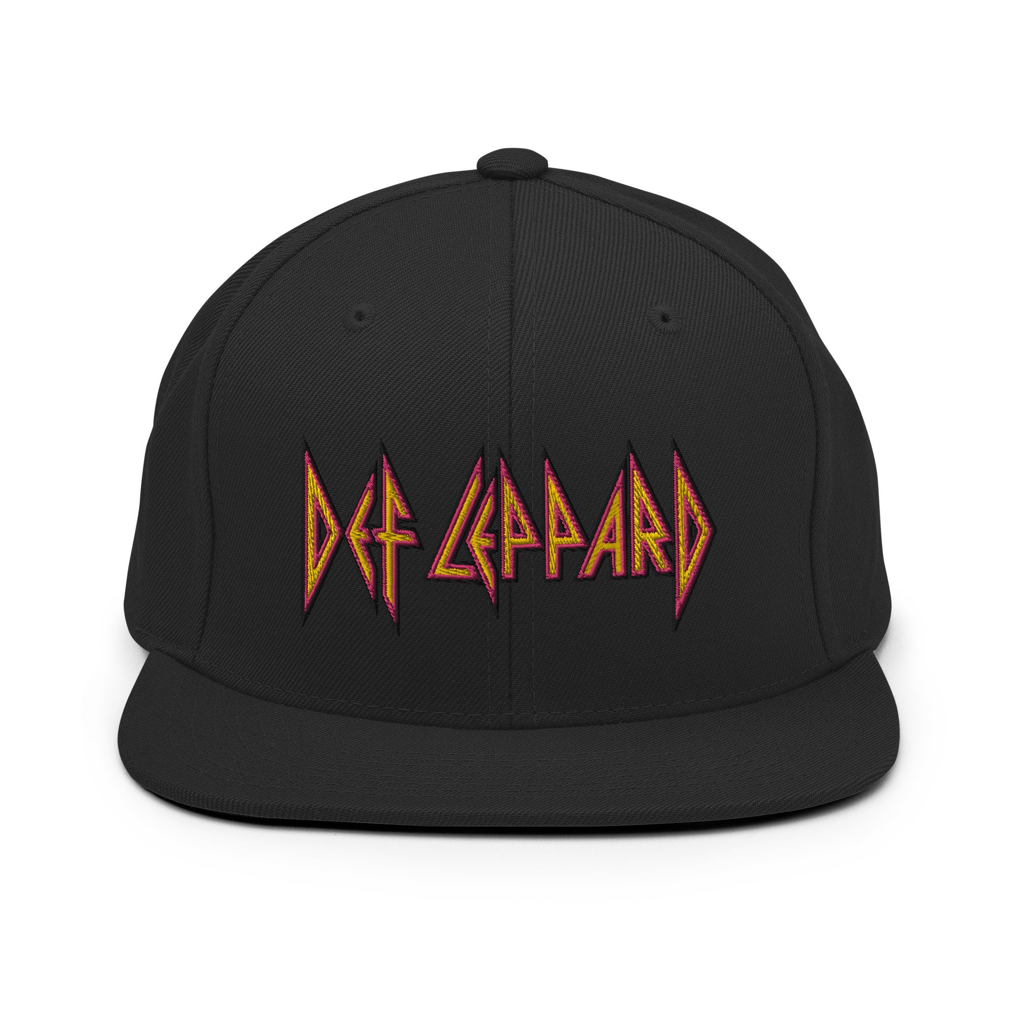 Def Leppard Classic Snapback Hat, Cap, 80s, 90s, Rock, Hair Band, Rap ...