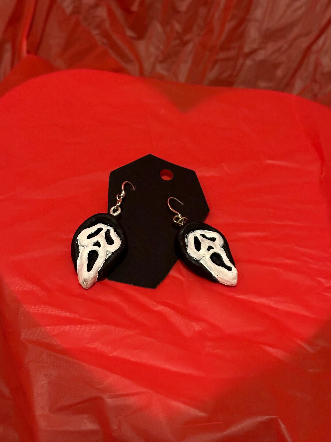 Ghostface Earrings - Etsy