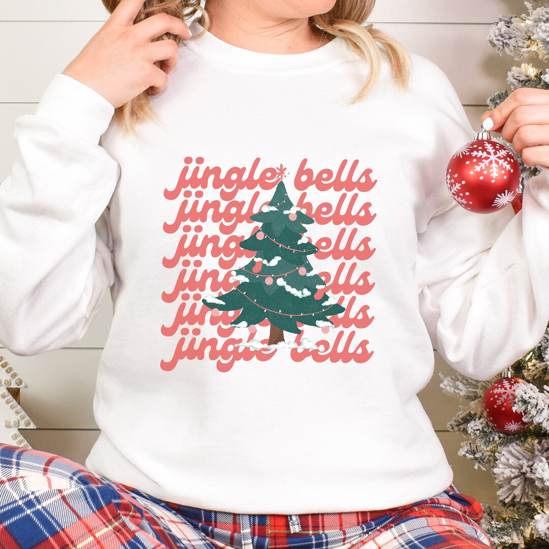 Jingle Bells Jingle Bells Shirt Oversized Christmas Sweatshirt ...