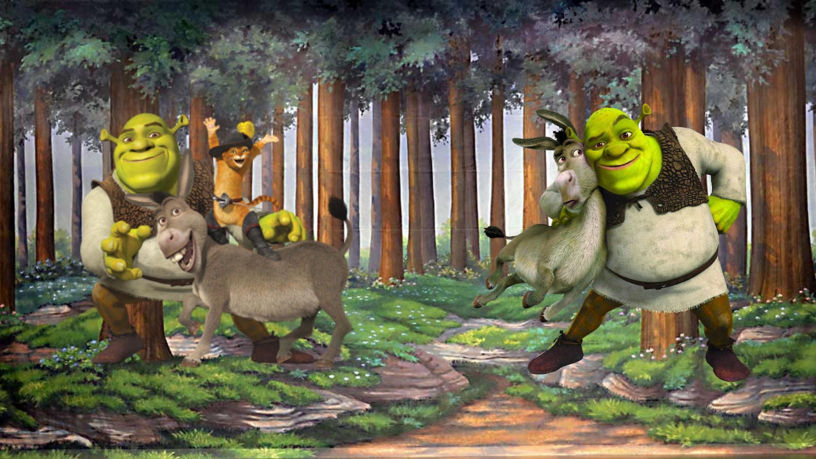 Shrek, Shrek Png File, Png Bundle, Vector, Cricut, Silhouette, Cut ...