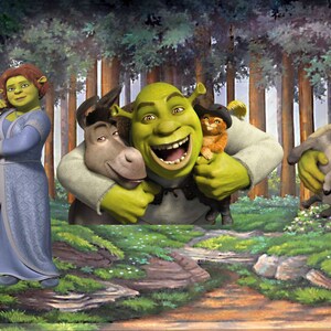 Shrek, Shrek Png File, Png Bundle, Vector, Cricut, Silhouette, Cut ...