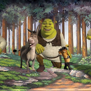 Shrek, Shrek Png File, Png Bundle, Vector, Cricut, Silhouette, Cut ...