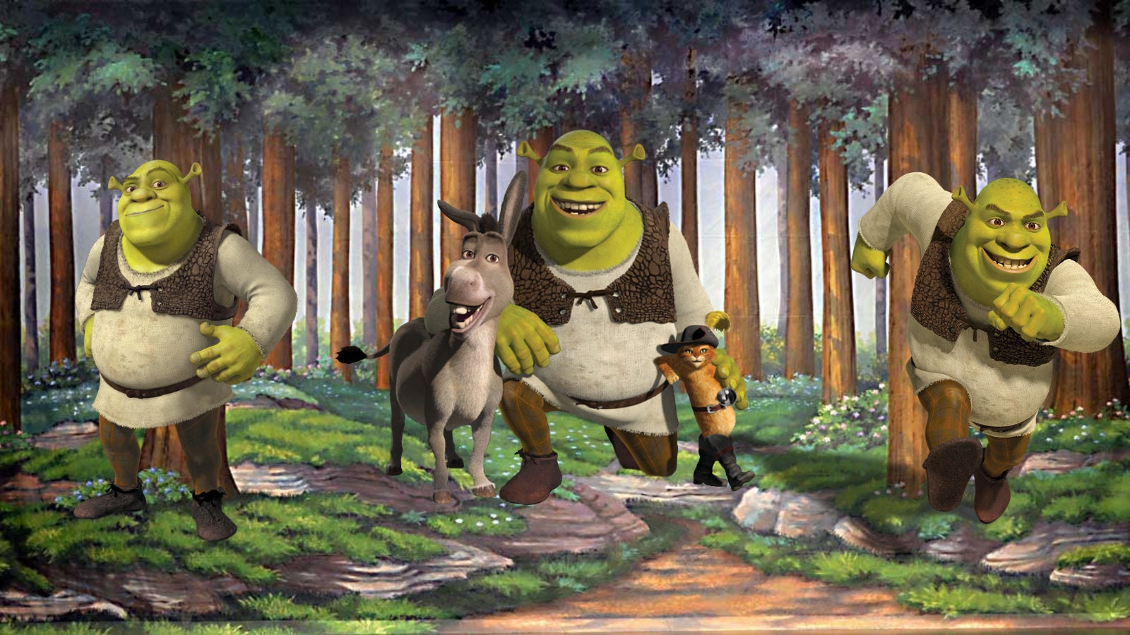 Shrek, Shrek Png File, Png Bundle, Vector, Cricut, Silhouette, Cut ...