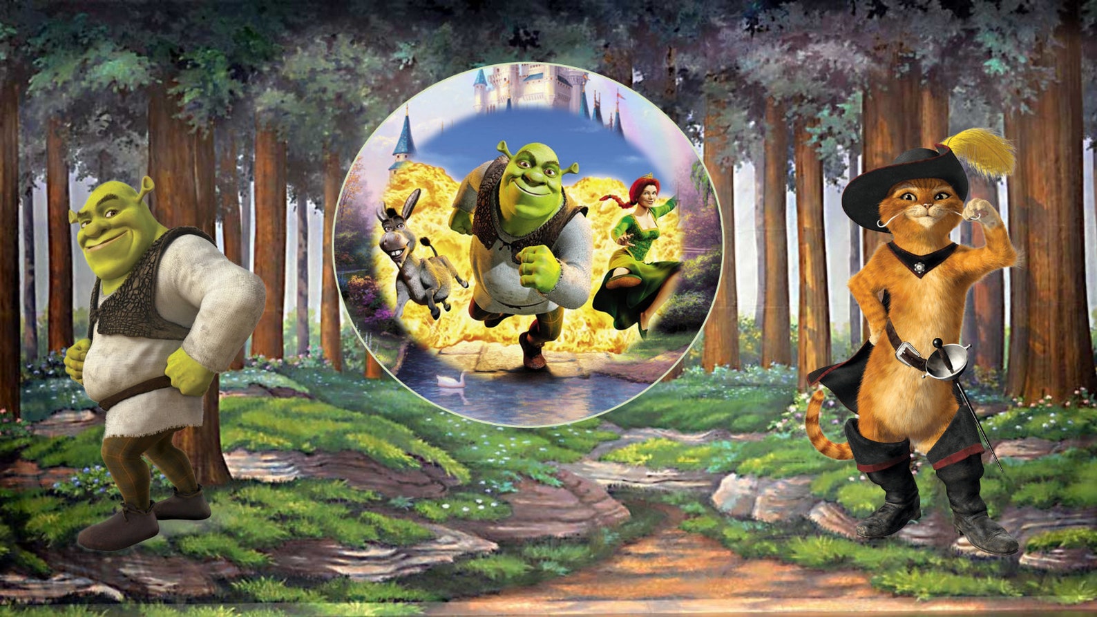 Shrek, Shrek Png File, Png Bundle, Vector, Cricut, Silhouette, Cut ...