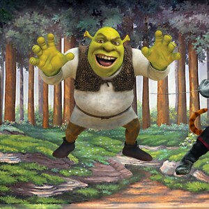 Shrek, Shrek Png File, Png Bundle, Vector, Cricut, Silhouette, Cut ...