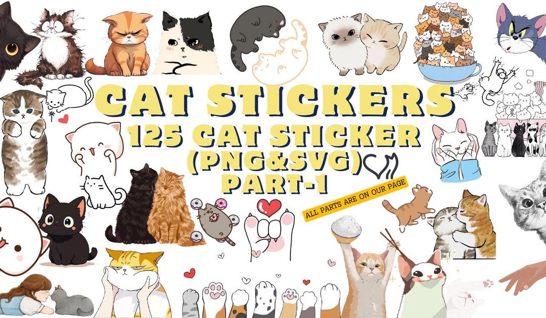 Cats, Cat PNG, Cat SVG, Funny Cats, Cat Love, Mother of Cats, Png and ...