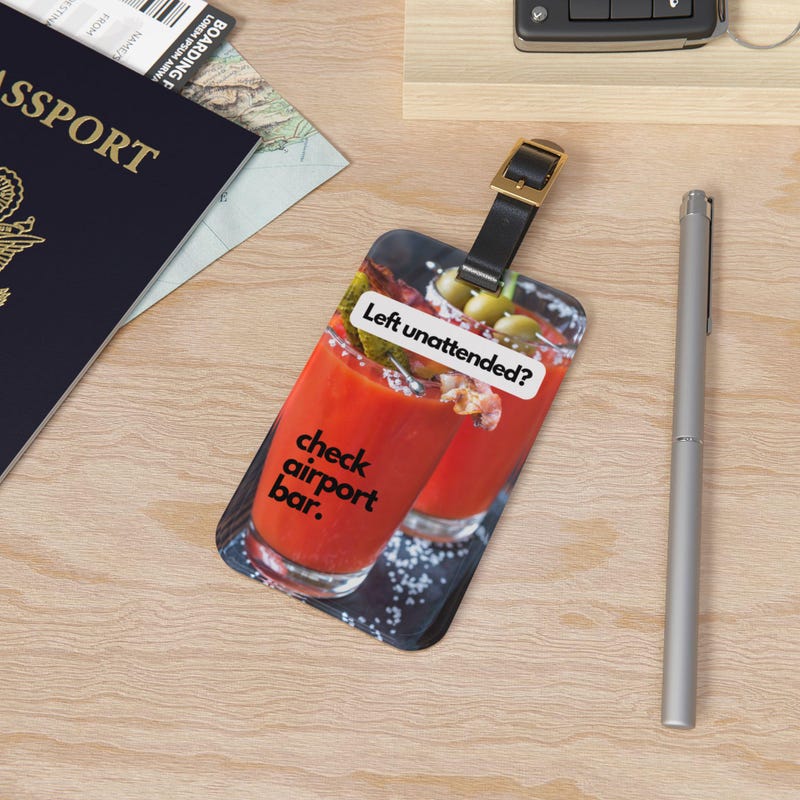 Funny Luggage Tags - Etsy