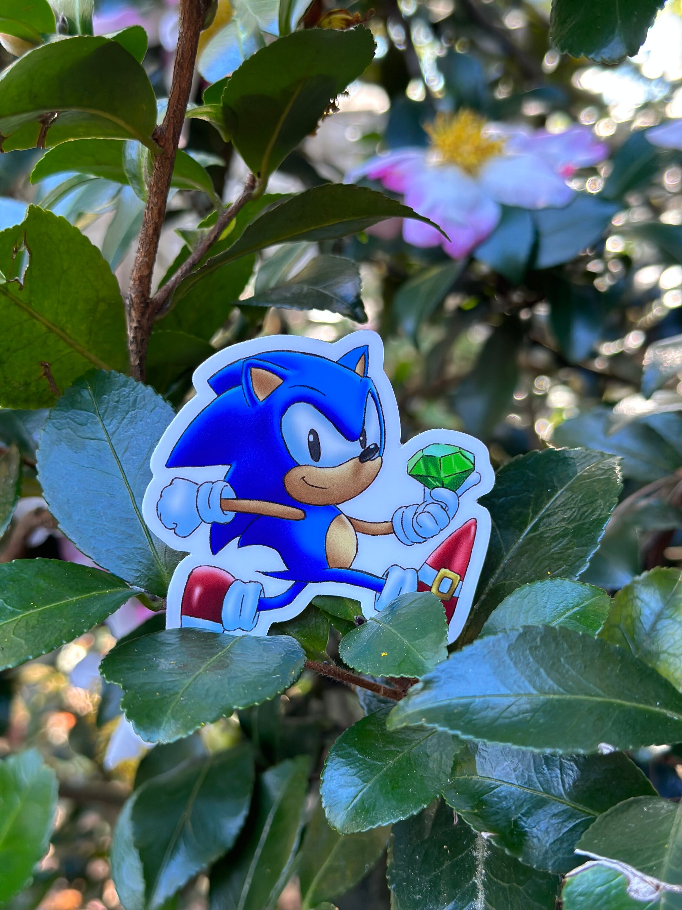 Classic Sonic Vinyl Sticker/ Die Cut Sticker - Etsy