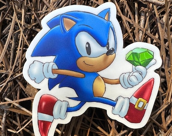 Tails Sonic the Hedgehog Sticker, Decal, Laptop Sticker, Water Bottle ...