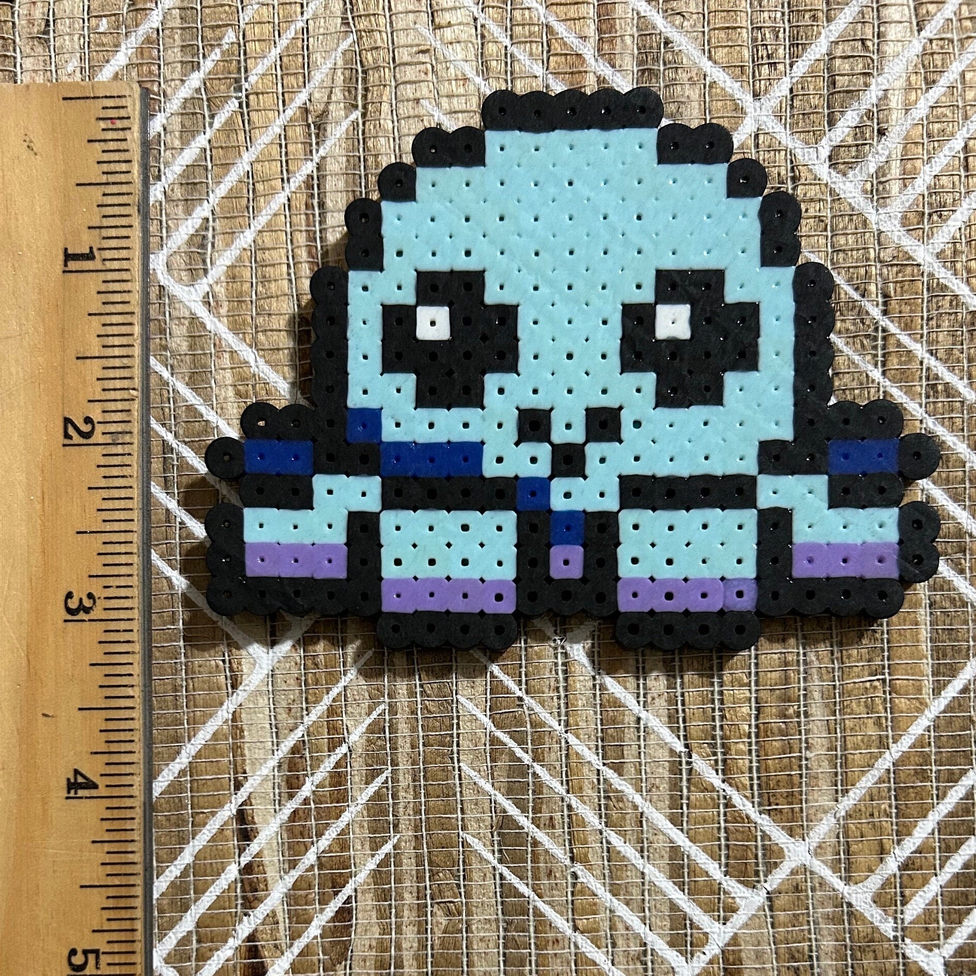 Happy/sad Perler Bead Octopuses 2 Pieces - Etsy Canada