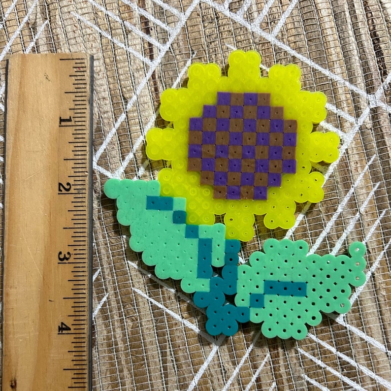Sunflower Perler Bead Art - Etsy