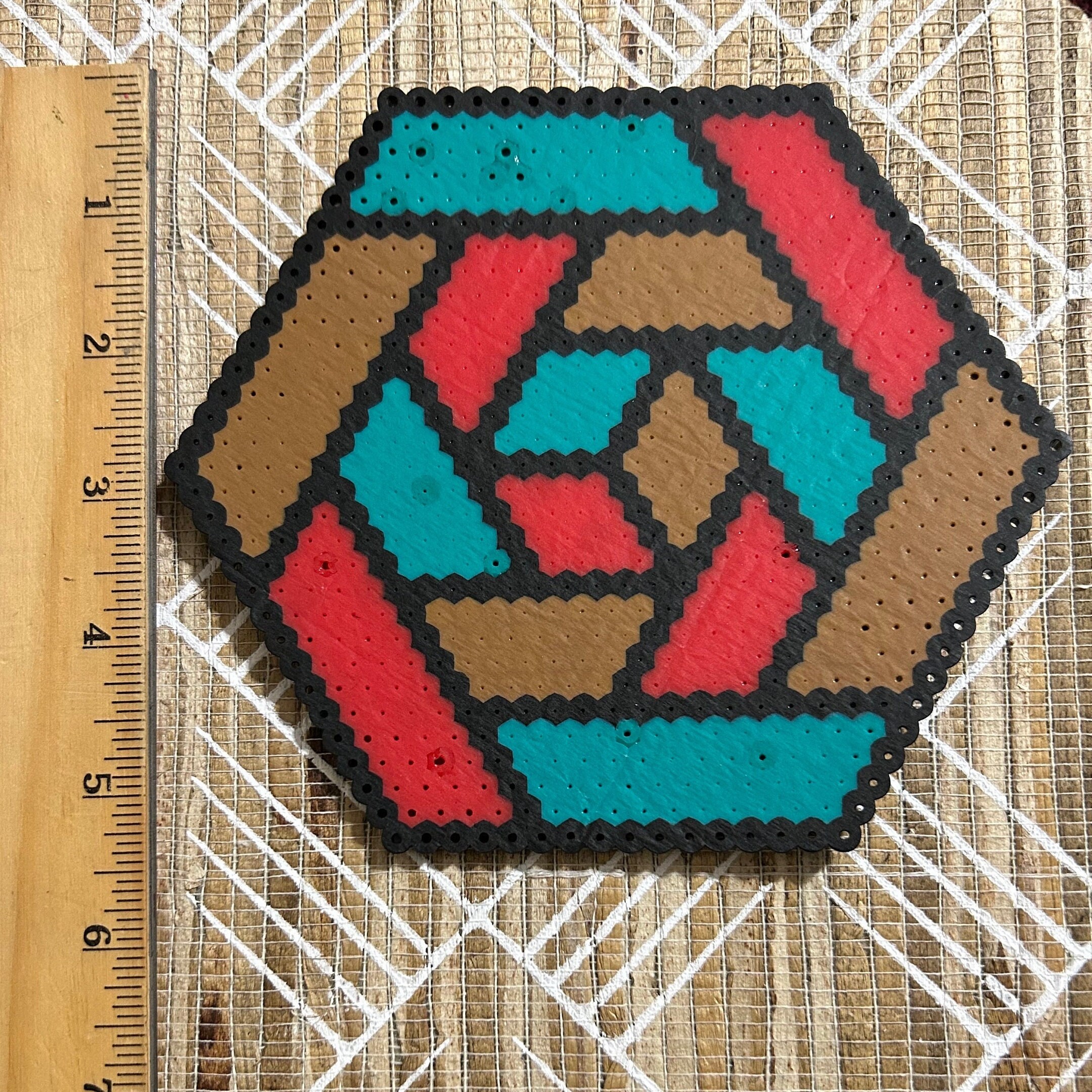 Hexagonal Perler Bead Art - Etsy